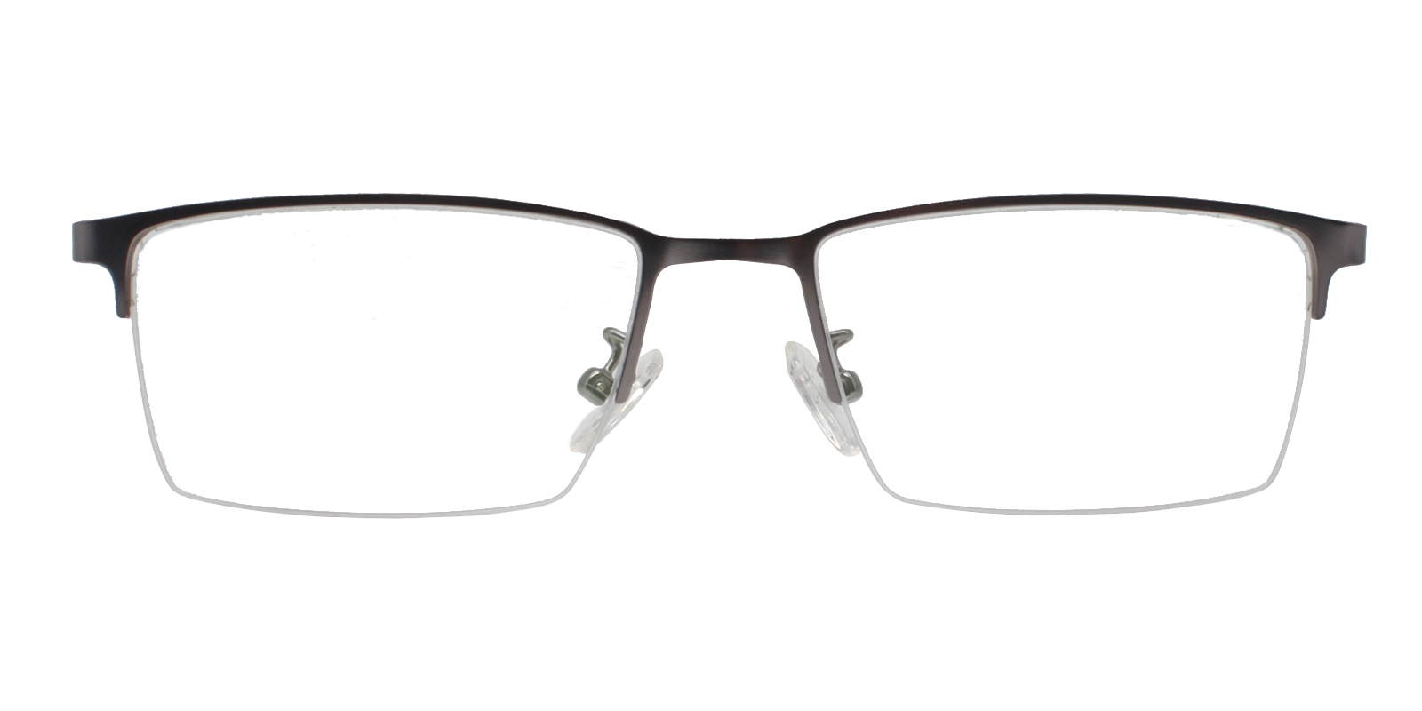 Isaac - Rectangle Brown Frames Glasses | ABBE Glasses