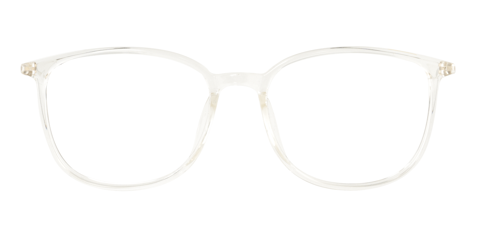 Leah - Round Translucent Frames Glasses | ABBE Glasses