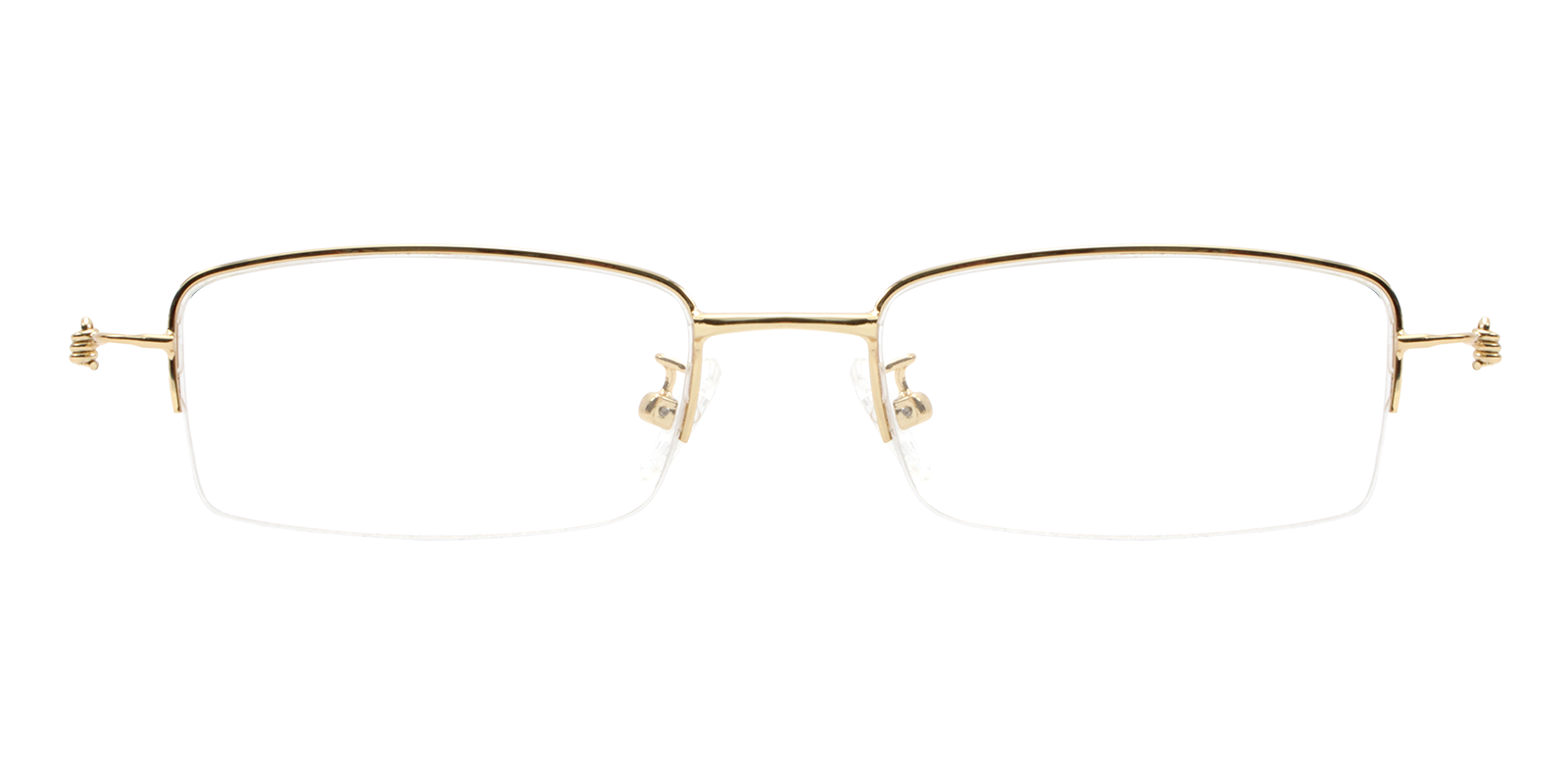 Chris - Rectangle Black Frames Glasses | ABBE Glasses