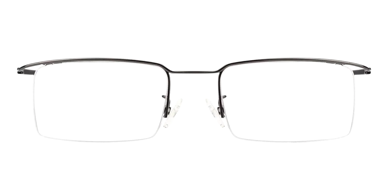 Jacob - Rectangle Silver Frames Glasses | ABBE Glasses