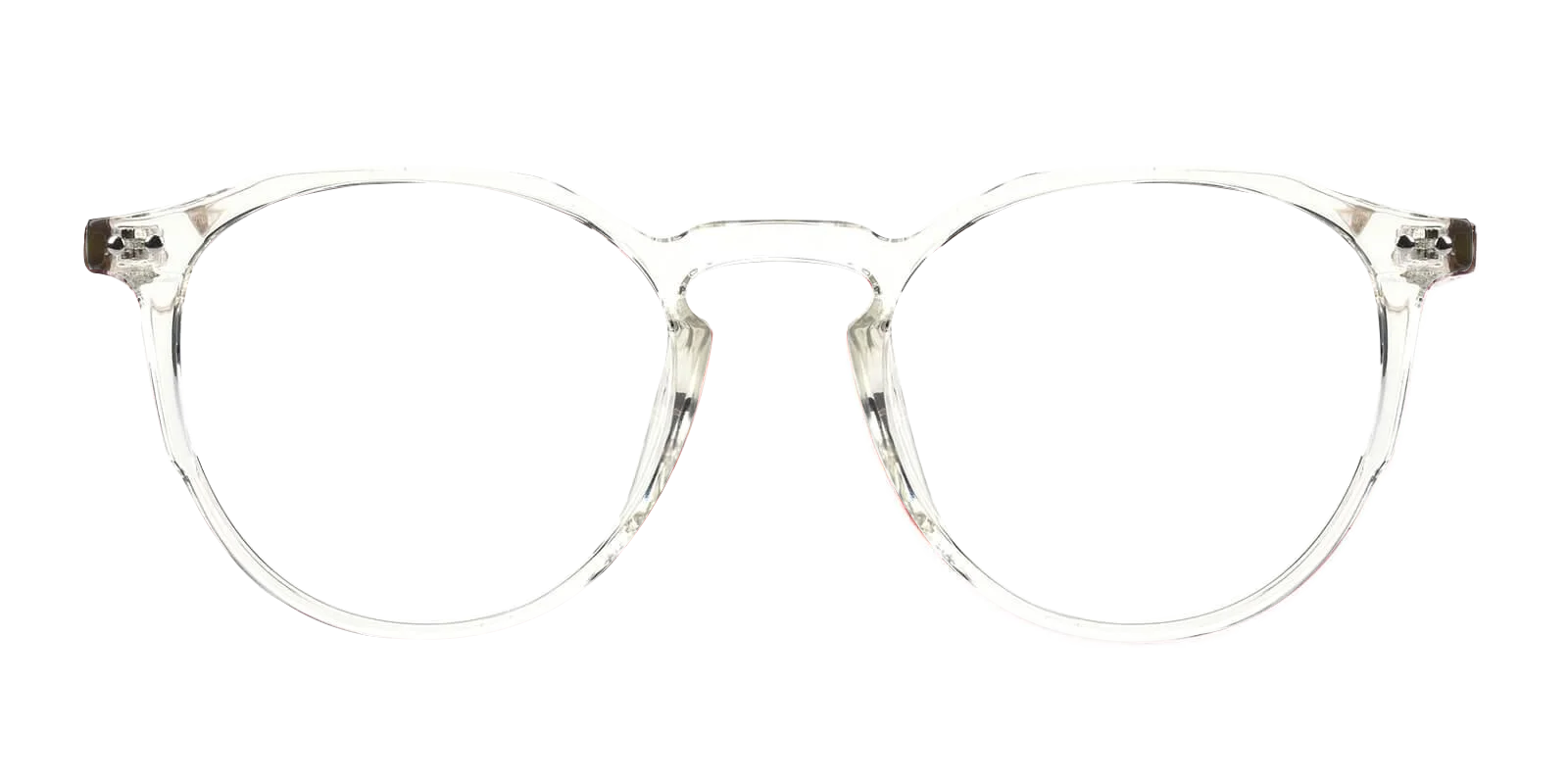 Mariner - Round Translucent Frame Glasses | ABBE Glasses