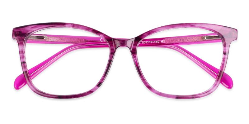 Groove - Square Translucent Frame Glasses | ABBE Glasses