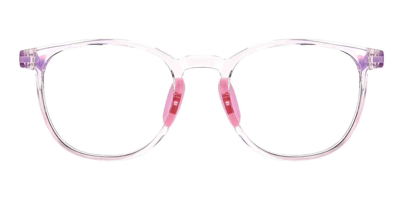Callisto - Kids' Round Purple Frames Glasses | ABBE Glasses