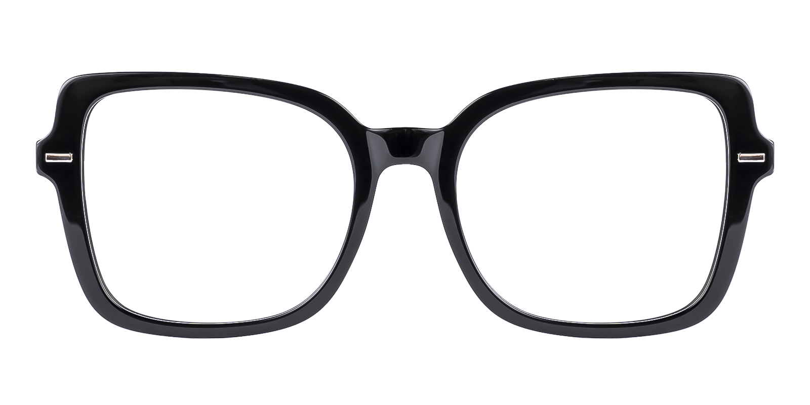 Homkin - Black Square Eyeglasses Frame | ABBE Glasses