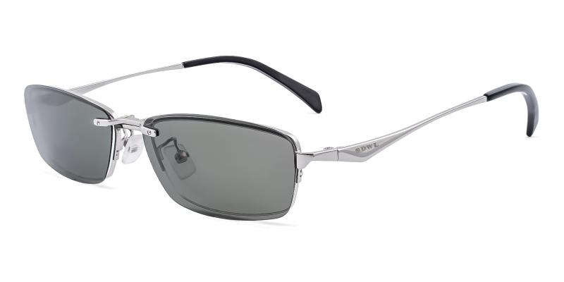 Riley - Rectangle Red Frames Glasses | ABBE Glasses