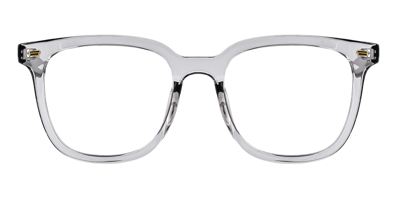 Value - Square Gray Eyeglasses Frame | ABBE Glasses