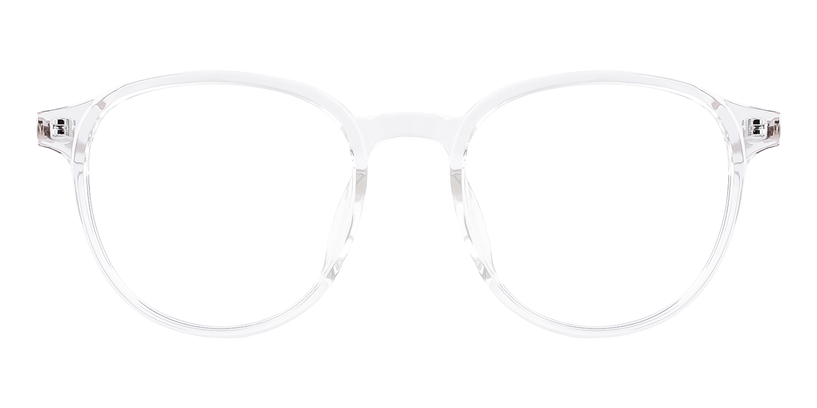 Crucile - Clear Round Eyeglasses Frame | ABBE Glasses